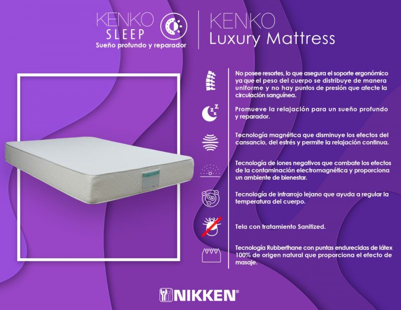 KENKO SLEEP LUXURY MATTRESS INDIVIDUAL